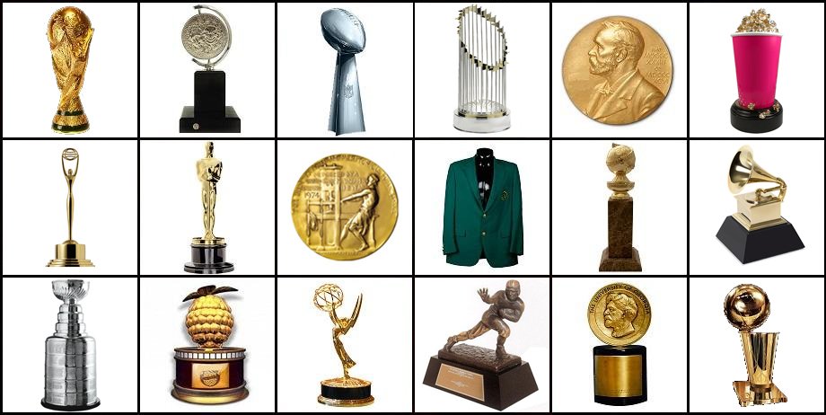 Awards by Trophies Quiz