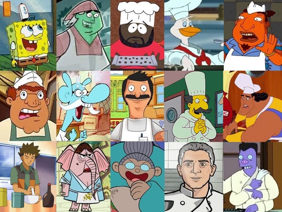 Click the Cartoon Cook Quiz