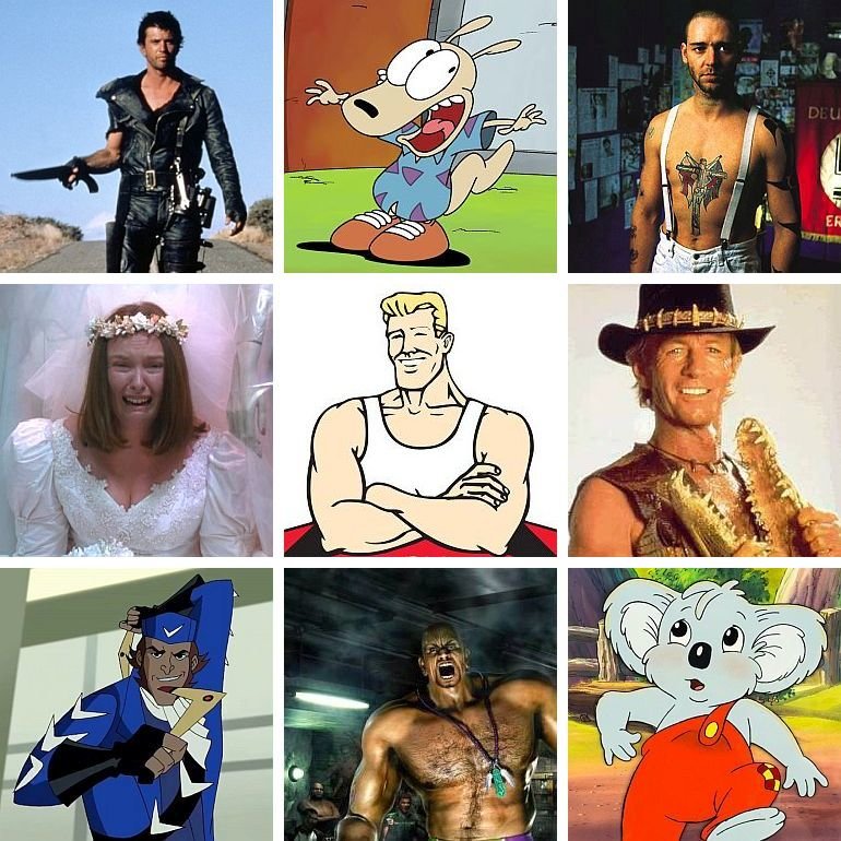 9 Fictional Australian Characters Quiz